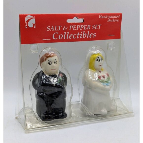 Gemco | Kitchen | Vintage Bride And Groom Gemco Salt Pepper Shakers Set ...